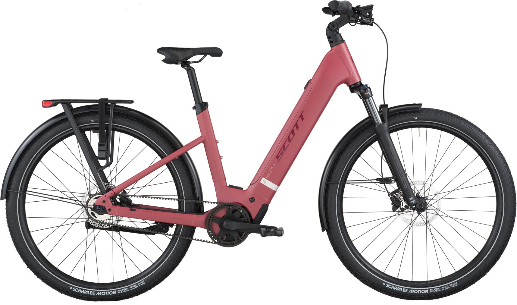Scott Sub Tour 10 Wave magenta red 2026 - Touring E-Bike Easy Entry | S | 4256208333006