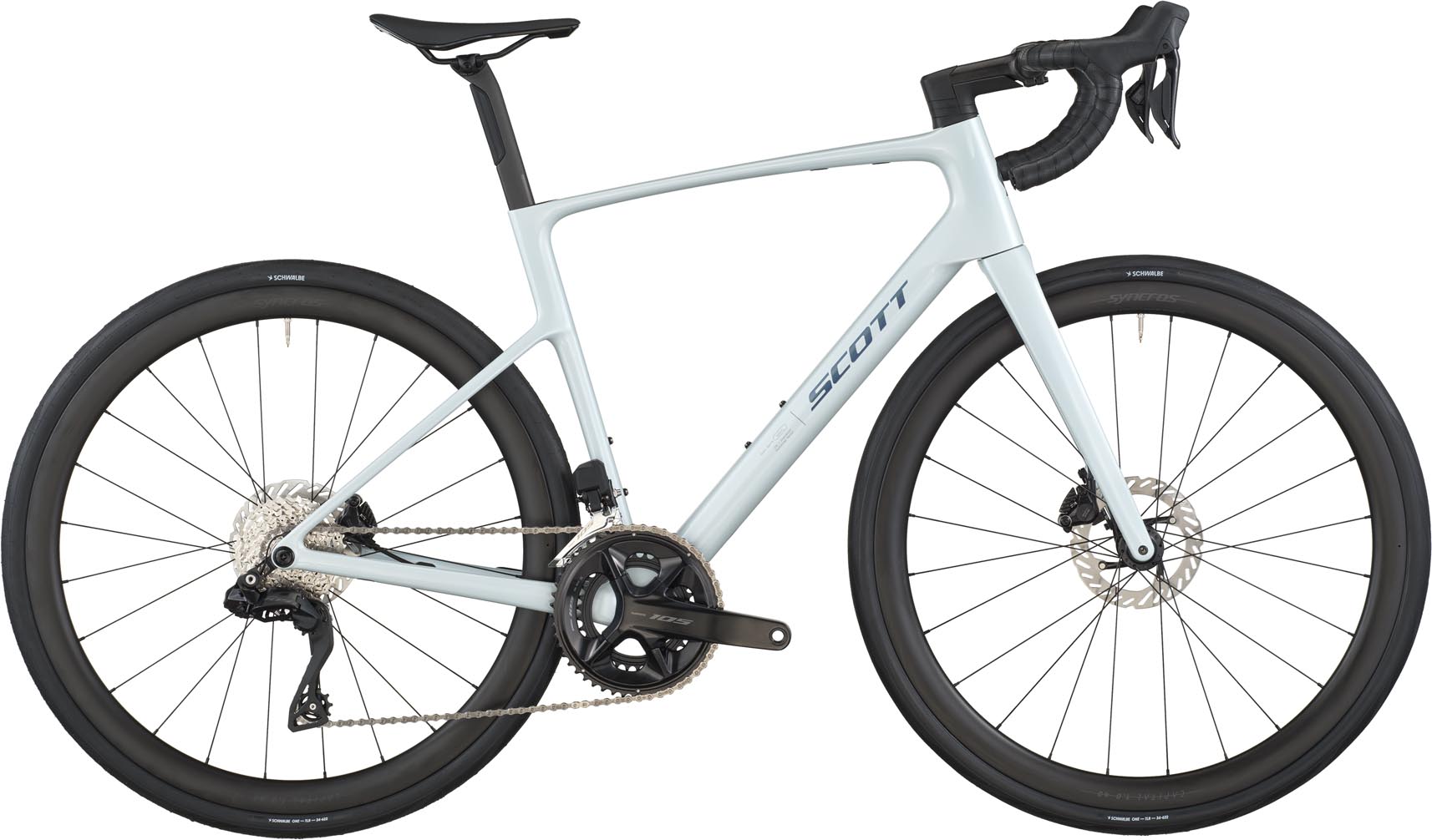 Scott Addict 30 cumulus white 2026 - Road Bike Carbon | XL | 4253568087012
