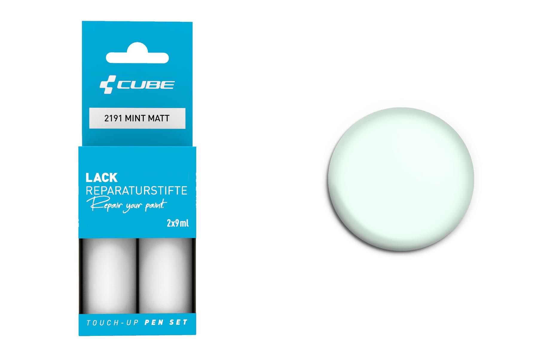 Cube Lackstift Set mint matt 2191 | cu-2191