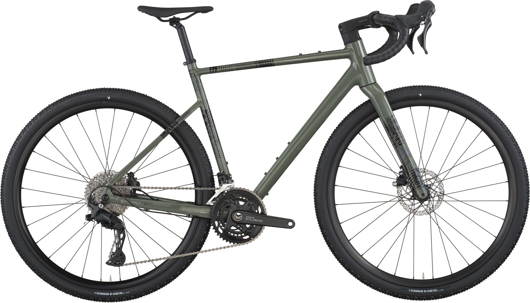 Scott Speedster Gravel 20 wenge green 2026 - Gravel bike | XS | 4256368355004