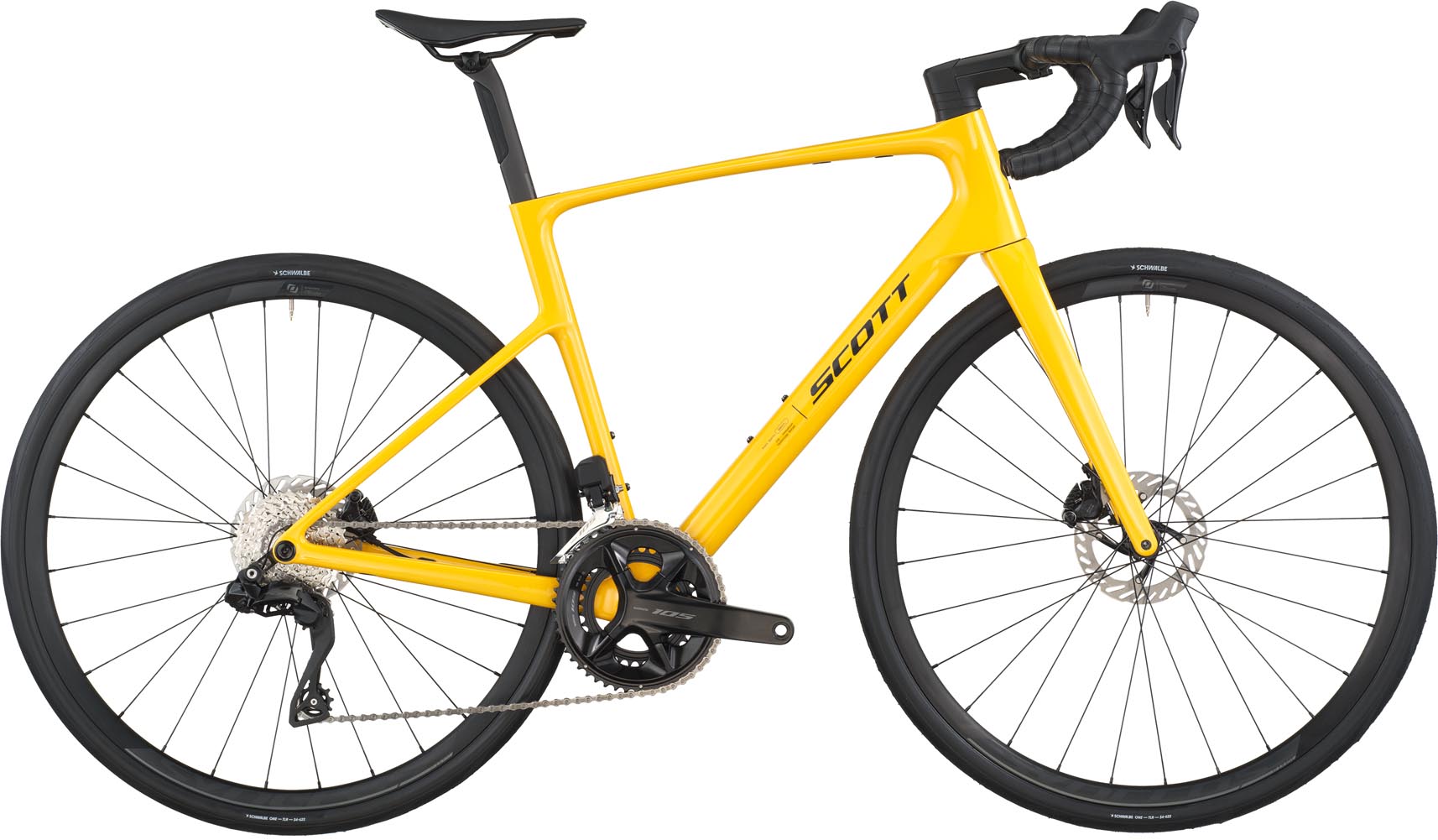 Scott Addict 40 vivid yellow 2026 - Road Bike Carbon | XXL | 4253578354014