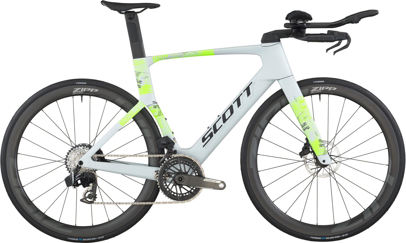 Scott Foil RC TRI cumulus white 2026 - Triathlon | M | 4253488087008