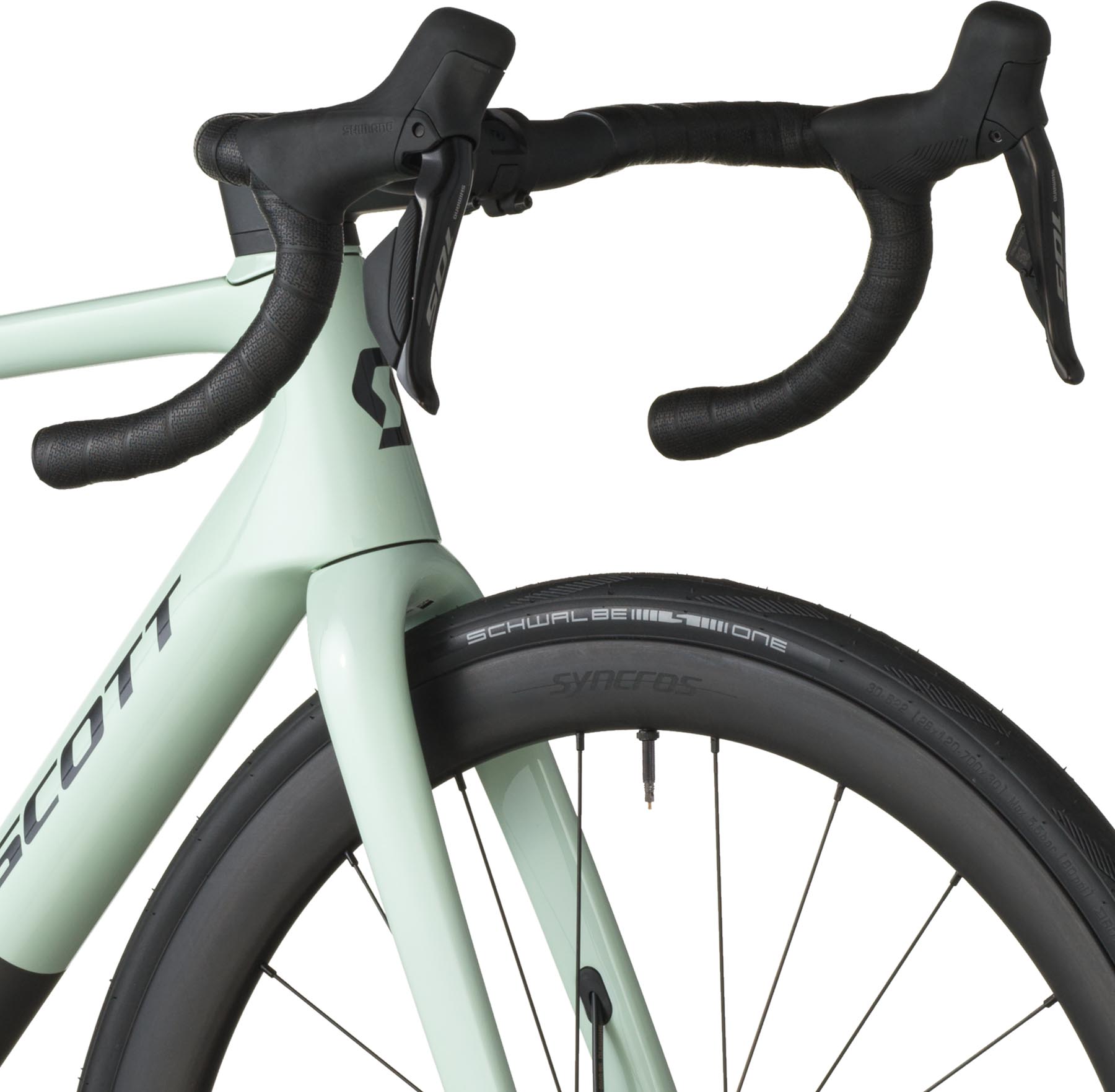 Scott Addict RC 30 frozen green / carbon black 2026 - Road Bike Carbon | XS | 4256868327004