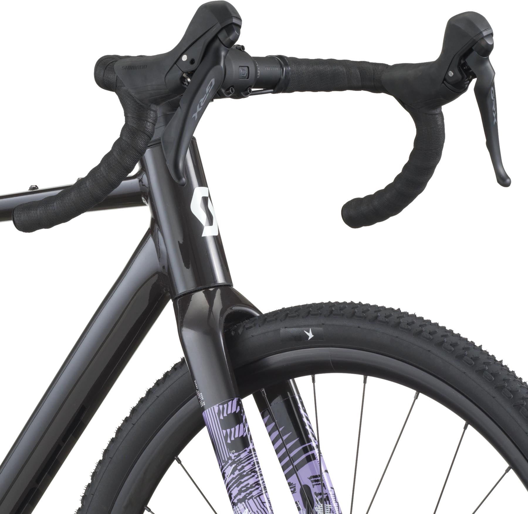 Scott Speedster Gravel 10 carbon black / tulip purple 2026 - Gravel bike | XXS | 4256358320002