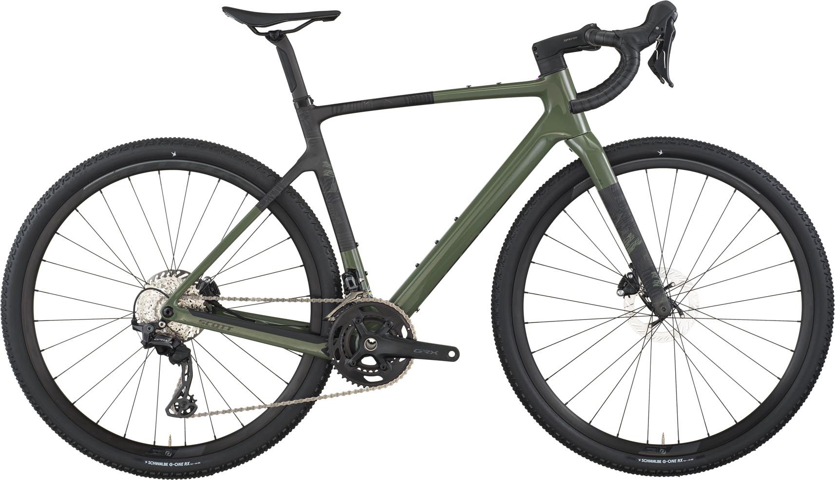 Scott Addict Gravel 40 wenge green 2026 - Gravel bike | S | 4253678355006