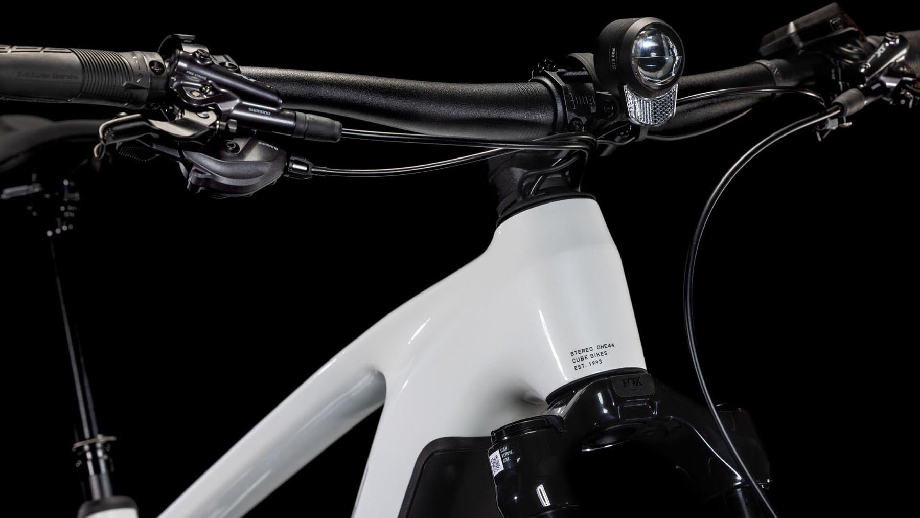 Cube Stereo Hybrid ONE44 EXC Allroad 800 metallicwhite n black 2025 - E ...