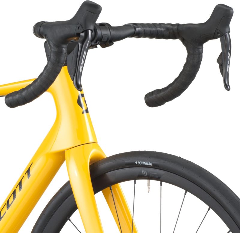 Scott Addict 40 vivid yellow 2026 - Road Bike Carbon | L | 4253578354010