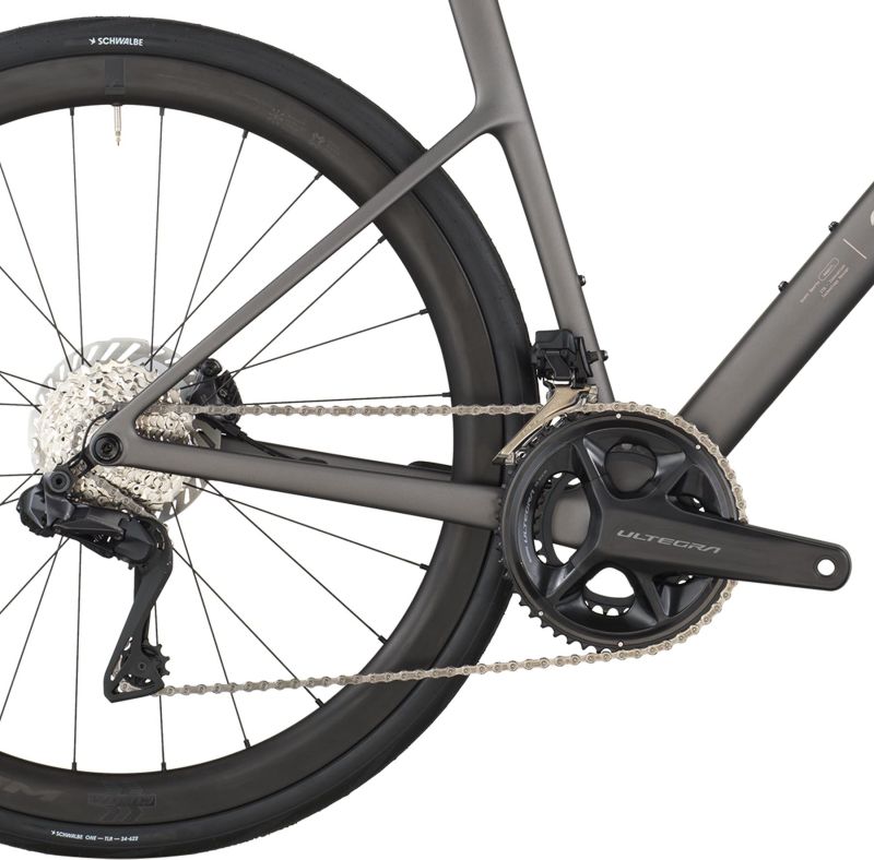 Scott Addict 20 tungsten grey 2026 - Road Bike Carbon | XS | 4253558350004