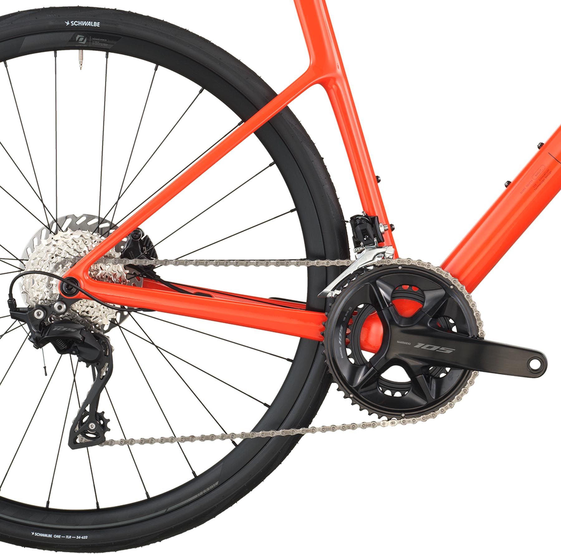 Scott Addict 50 flame orange 2026 - Road Bike Carbon | M | 4253583761008