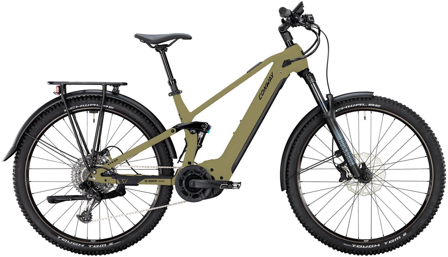 Conway Xyron SUV 4.0 750Wh reseda green matt 2025 - E-Bike Fully ...