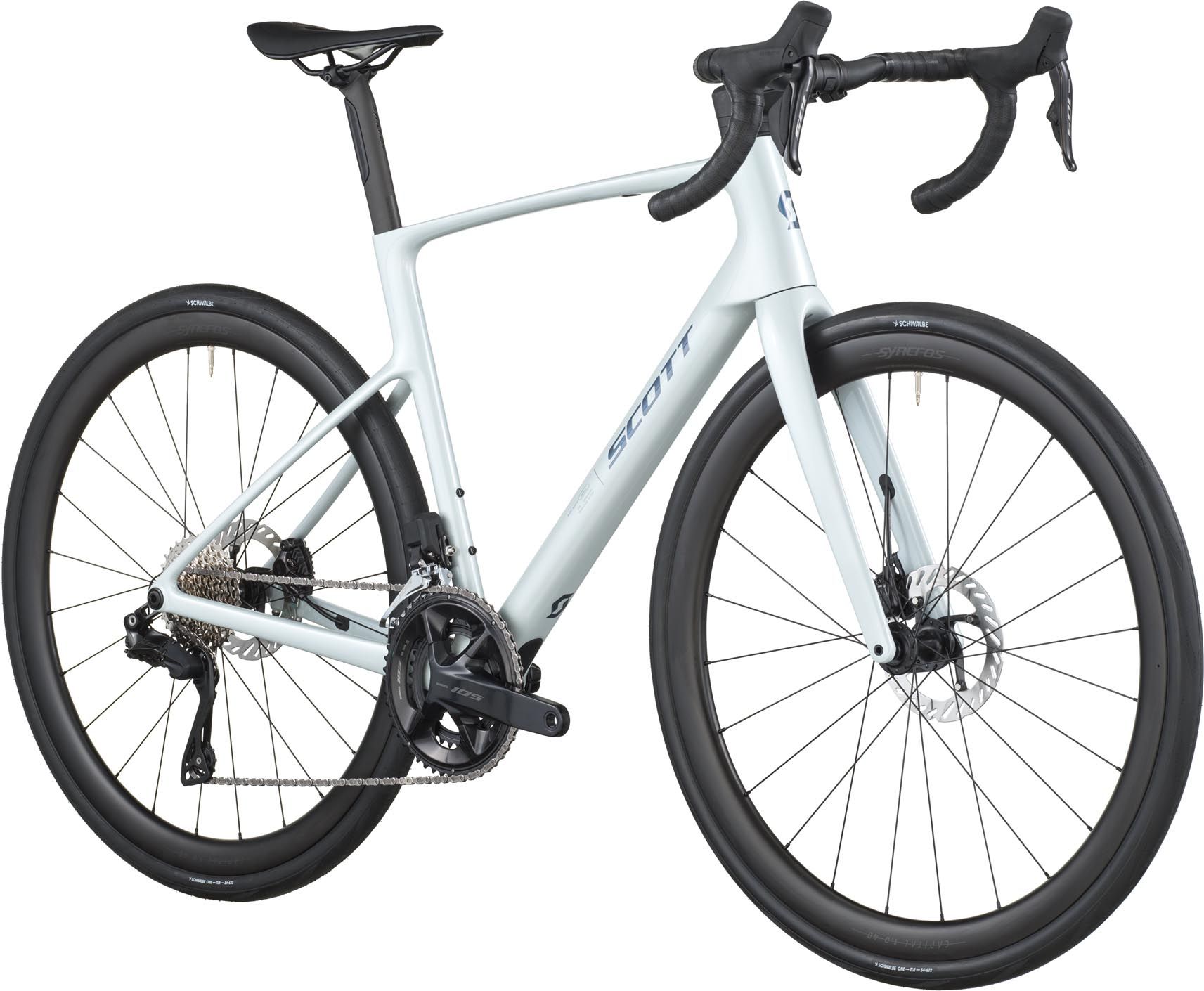 Scott Addict 30 cumulus white 2026 - Road Bike Carbon | XXS | 4253568087002