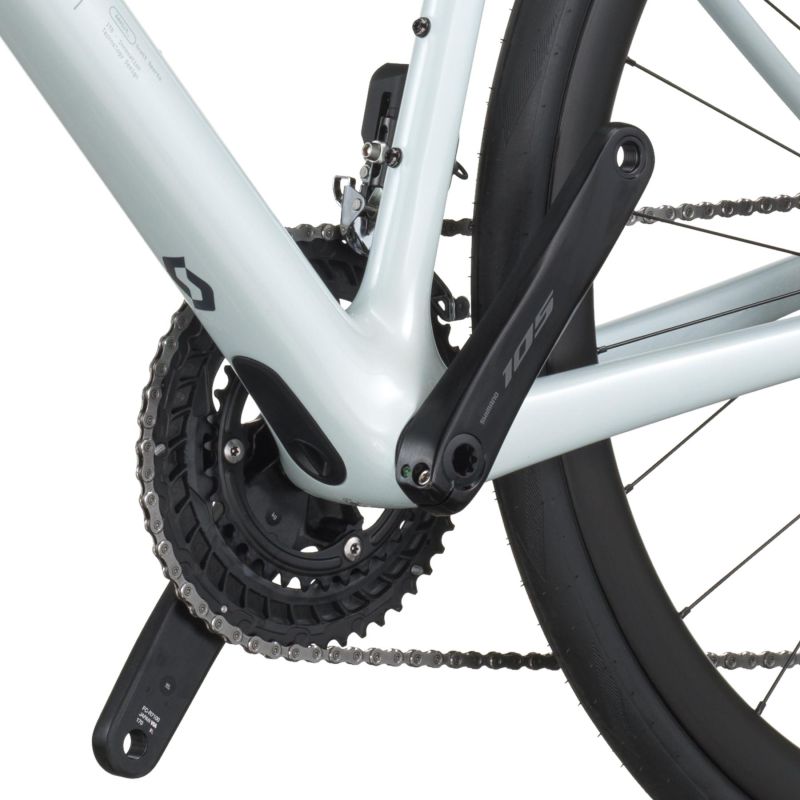 Scott Addict 30 cumulus white 2026 - Road Bike Carbon | XL | 4253568087012
