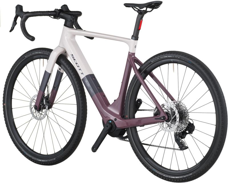 Scott Solace Gravel 30 mineral pink / flint purple 2026 - E-Bike Gravel ...