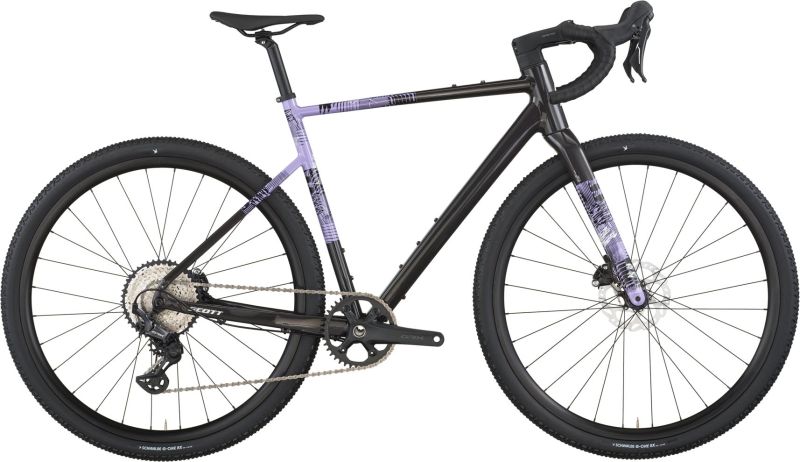 Scott Speedster Gravel 10 carbon black / tulip purple 2026 - Gravel ...