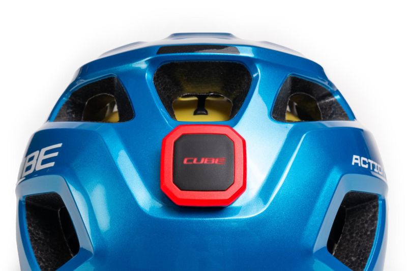 Cube LINOK X Actionteam helmet, topaz blue | S (49-55) | cu-16408-2