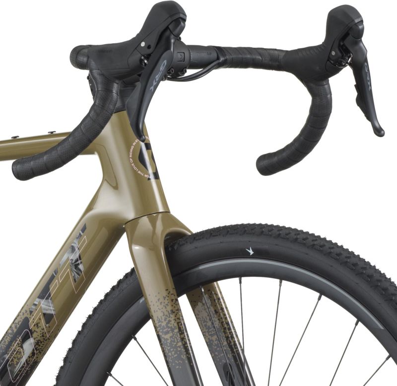 Scott Addict Gravel 40 kaki green / carbon black 2026 - Gravel bike | L | 4253678332010