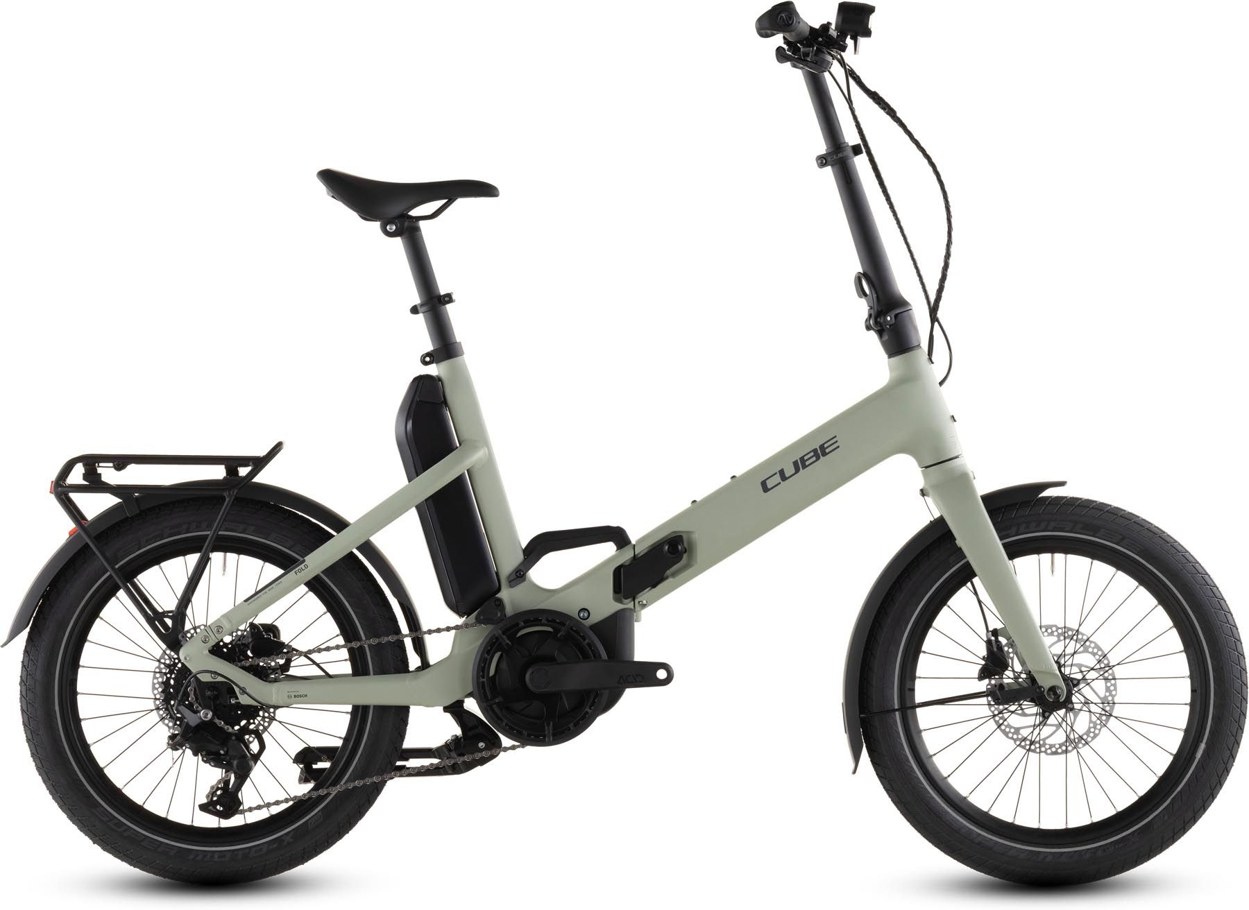 Cube Fold Hybrid 545 pea n reflex 2026 - E-Bike Folding Bike | 120210