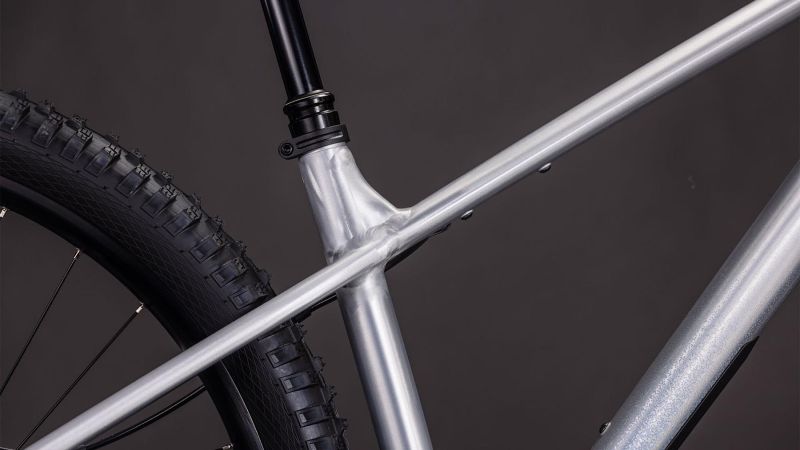 Cube Reaction TM ONE rawmetal n blue 2026 - Hardtail Mountainbike | XL ...