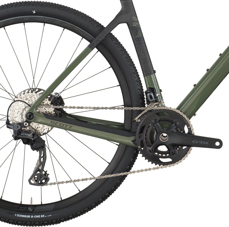Scott Addict Gravel 40 wenge green 2026 - Gravel bike | S | 4253678355006