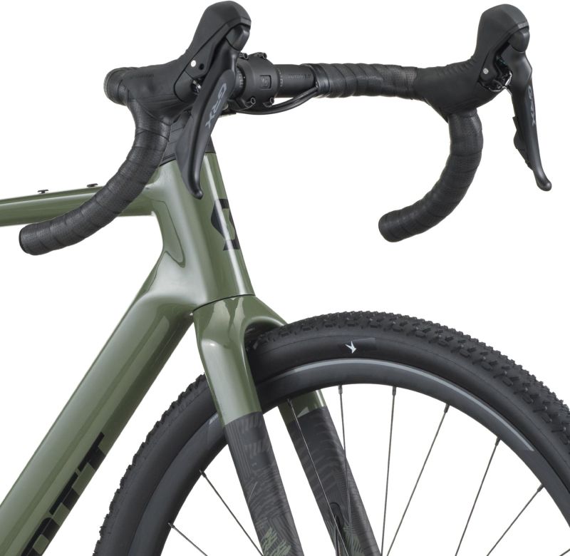 Scott Addict Gravel 40 wenge green 2026 - Gravel bike | XL | 4253678355012