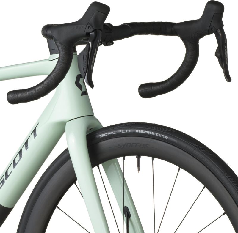 Scott Addict RC 30 frozen green / carbon black 2026 - Road Bike Carbon ...