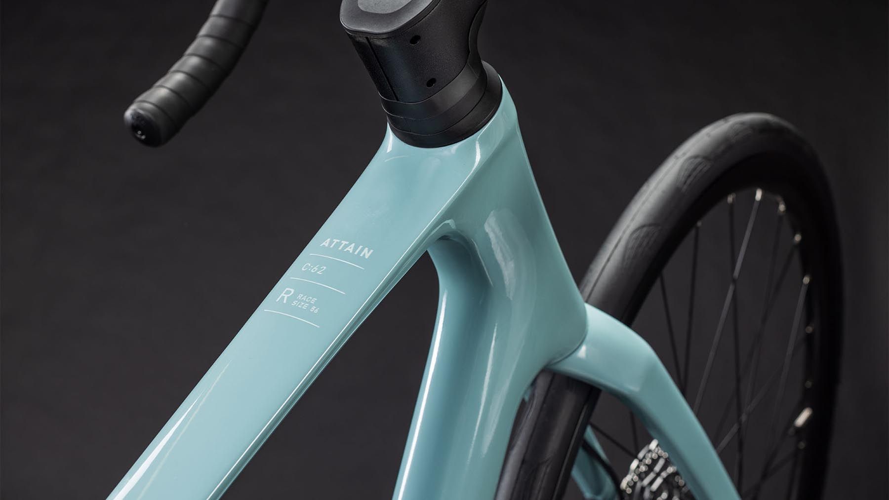 Cube Attain C:62 Race skylightblue n cyan 2026 - Road Bike Carbon | 47 ...