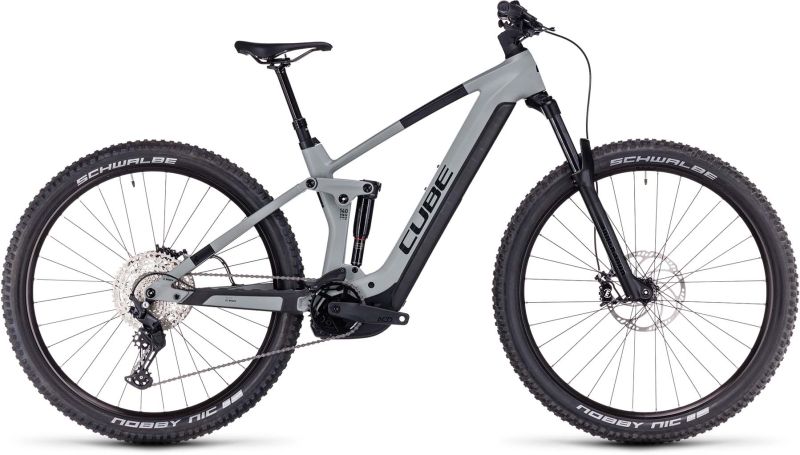 Cube Stereo Hybrid 140 HPC Pro 625 swampgrey n black 2023 - E-Bike Fully Mountainbike | 22 Zoll ...