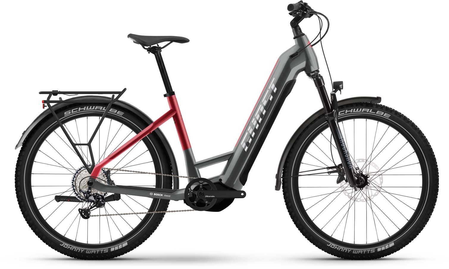 Ghost E-Teru Pro EQ Low black / pearl deep red 2023 - E-Bike Hardtail ...