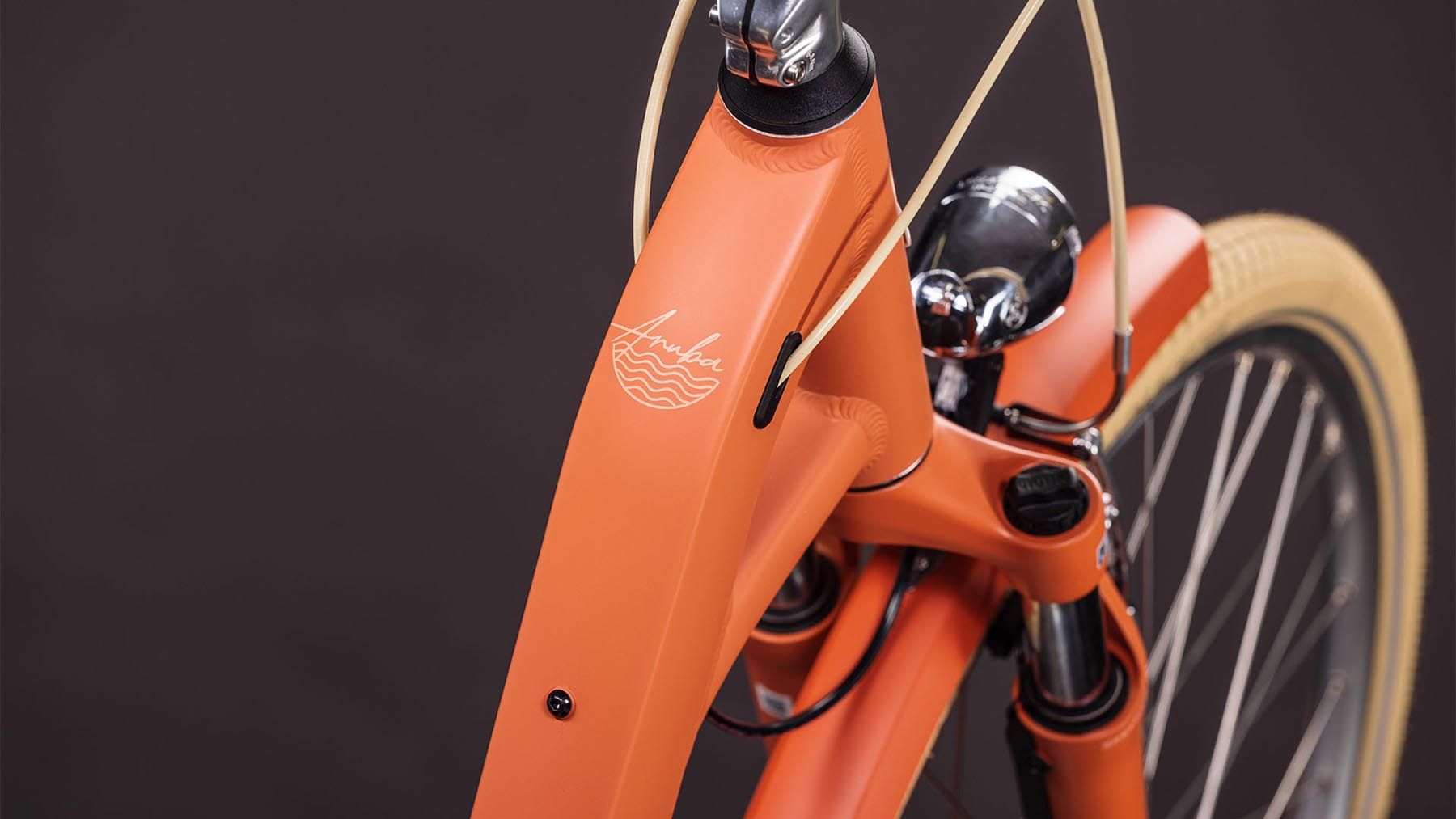 Cube Aruba papaya n creme 2026 - Touring Bike Easy Entry | 49 cm | 164110E-1