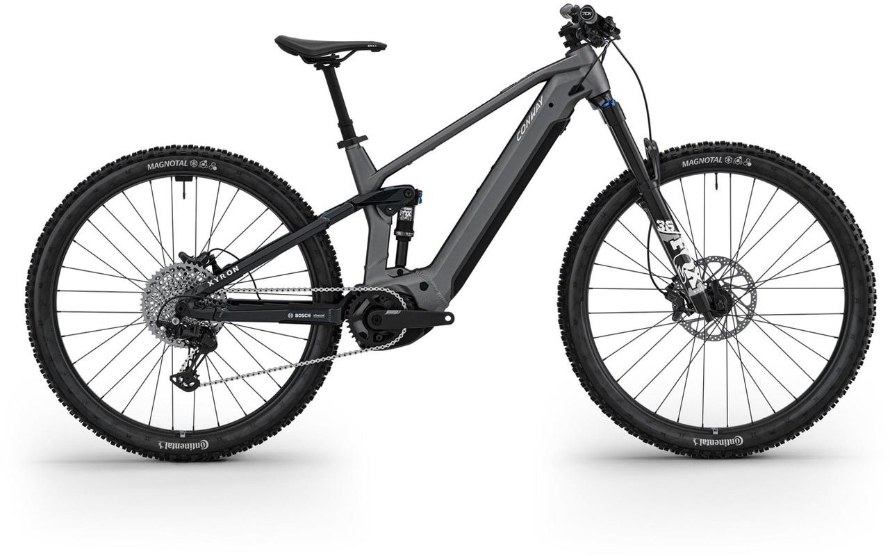 Conway Xyron ST 5.0 graphit grey matt 2026 - E-Bike Fully Mountainbike | M (42 cm) | 02810813